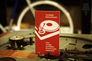 Turntables and a Triumph Motorcycle